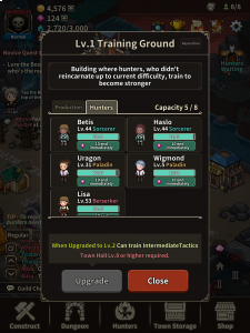 Training Ground - Evil Hunter Tycoon