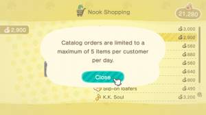 Nook Shopping - Animal Crossing: New Horizons