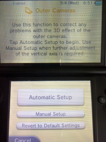 In the next screen tap "Automatic Setup" then tap Next