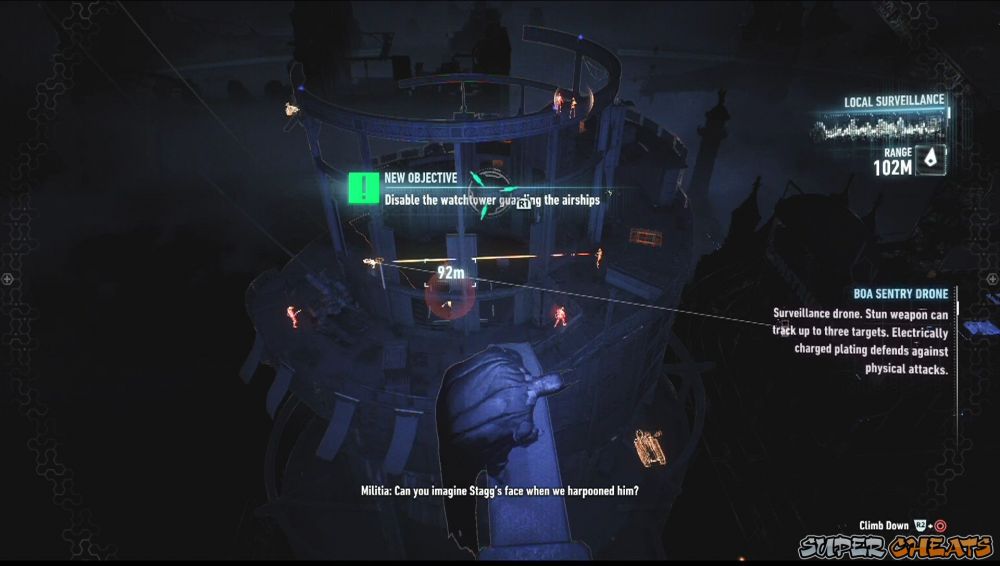 Stagg Airship Alpha - Batman: Arkham Knight