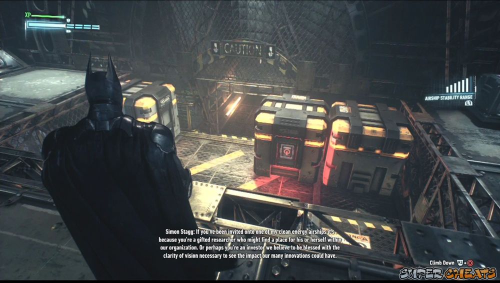 Stagg Airship Alpha - Batman: Arkham Knight