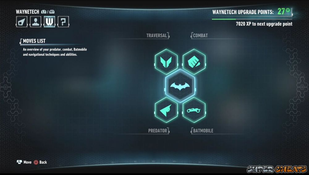 Move List - Batman: Arkham Knight