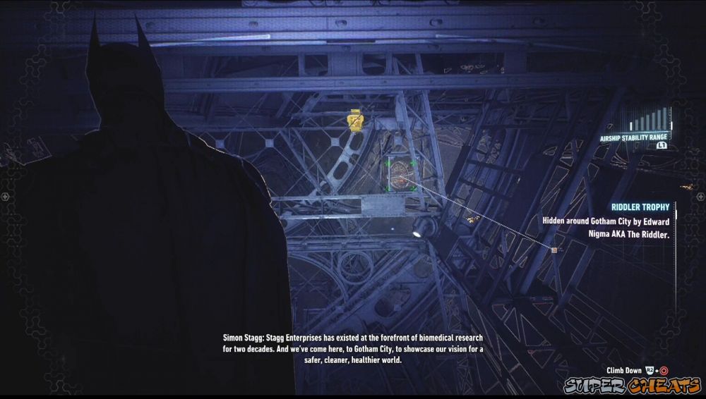 Stagg Airship Alpha - Batman: Arkham Knight