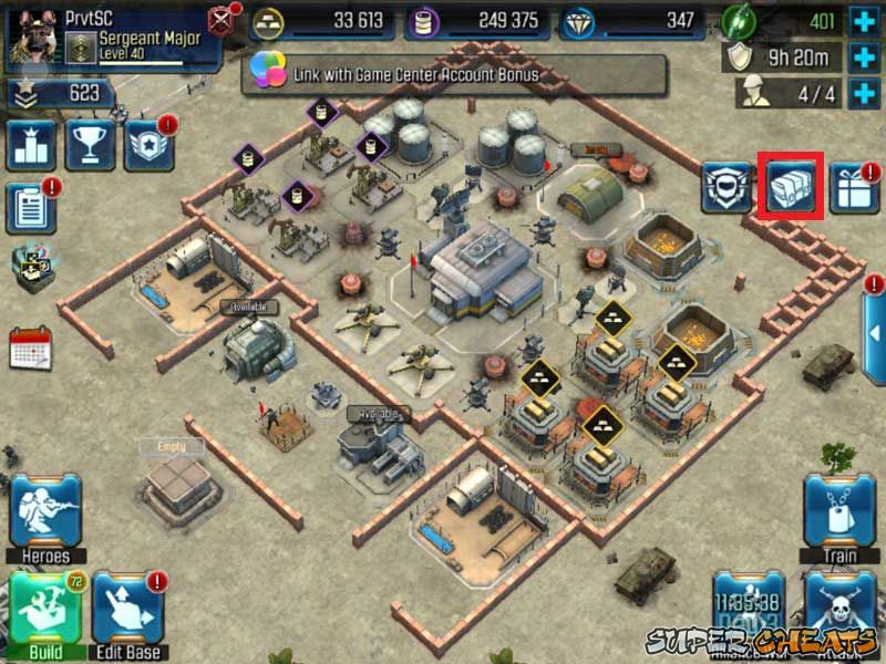 Inventory - Call of Duty: Heroes