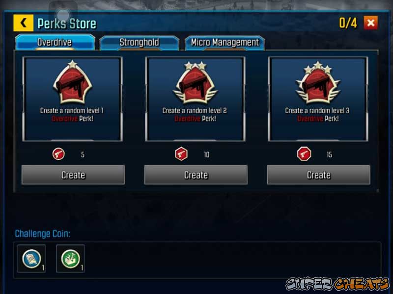 Perks - Call of Duty: Heroes