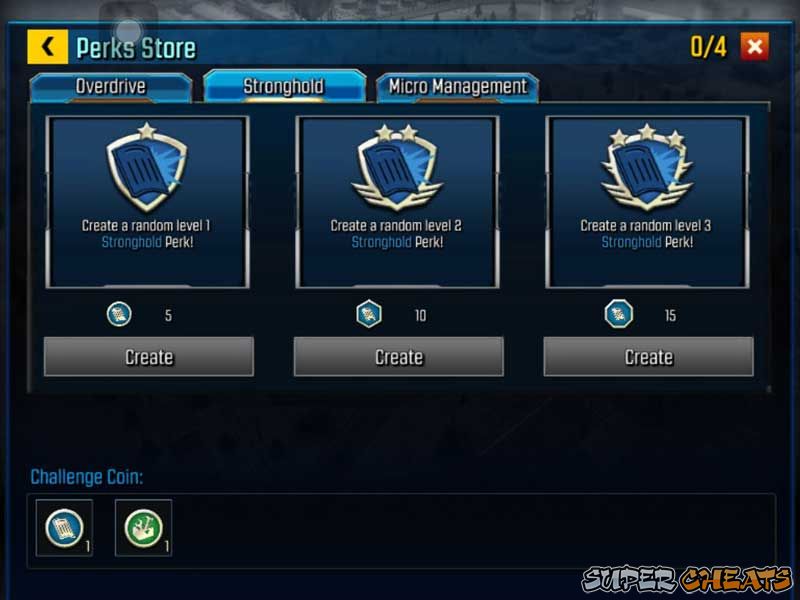 Perks - Call of Duty: Heroes