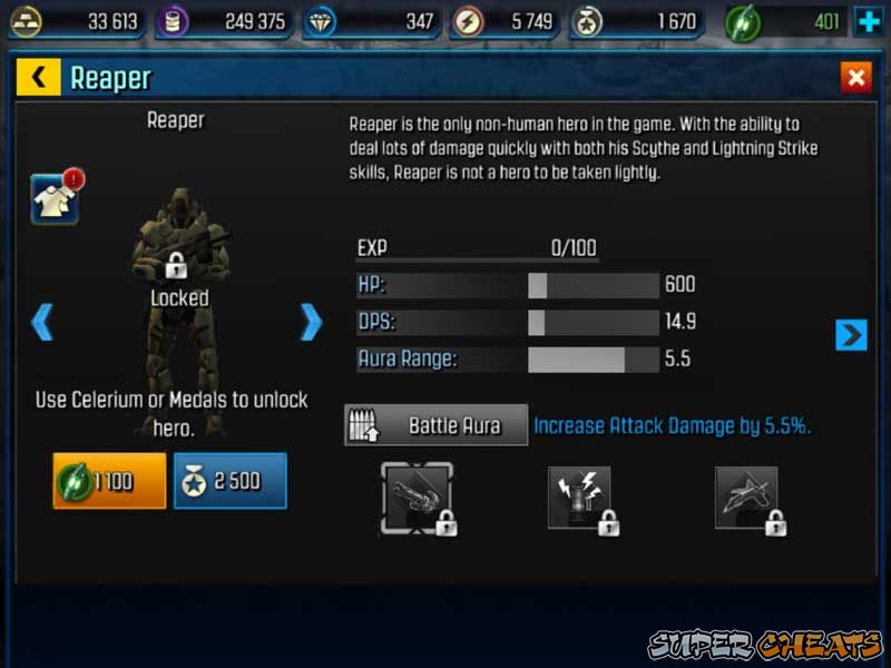 Reaper - Call of Duty: Heroes