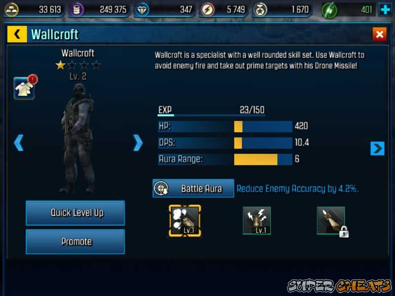 Wallcroft - Call of Duty: Heroes