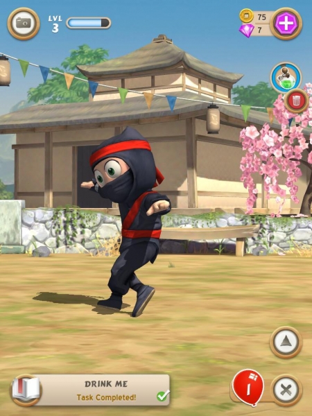 Level 3 - Clumsy Ninja