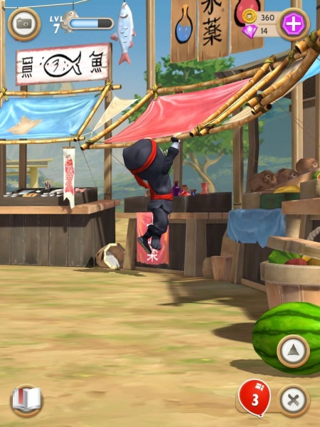 Experimentation - Clumsy Ninja