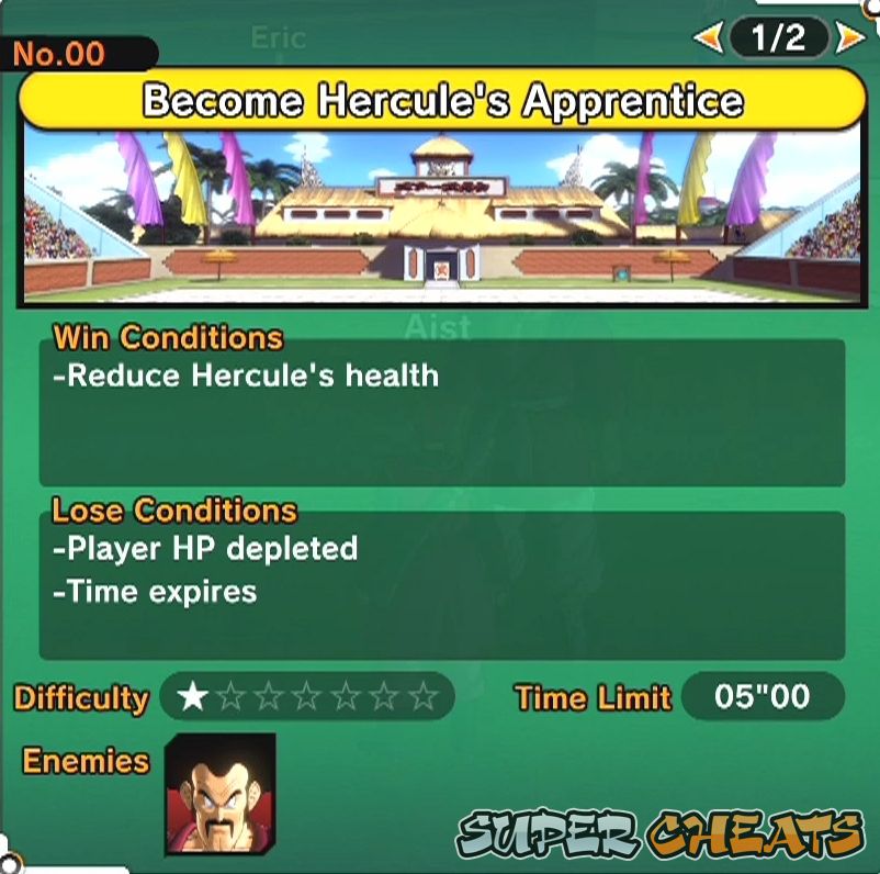 Hercule - Dragon Ball Xenoverse
