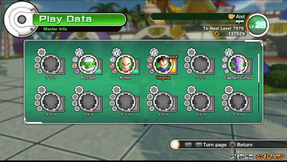 Vegeta - Dragon Ball Xenoverse