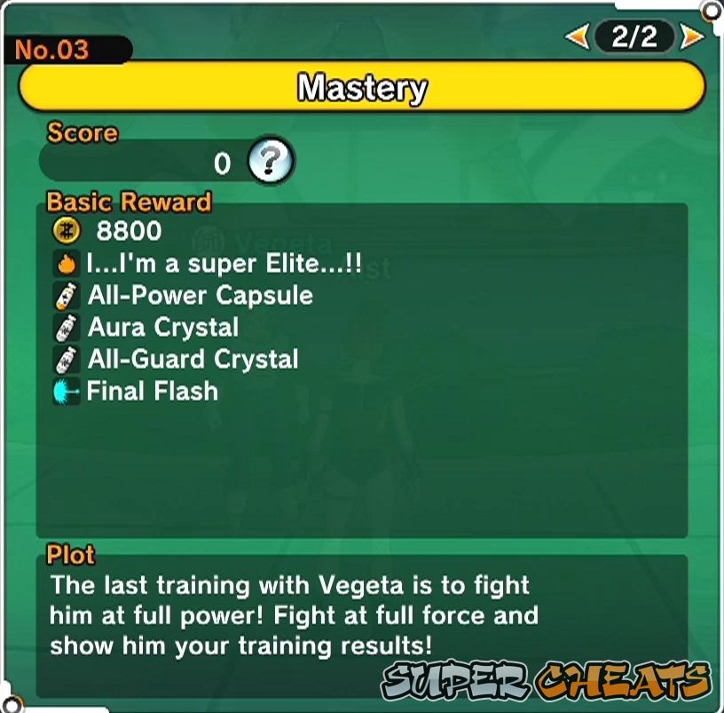 Vegeta - Dragon Ball Xenoverse