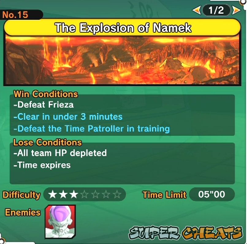 15. The Explosion of Namek - Dragon Ball Xenoverse