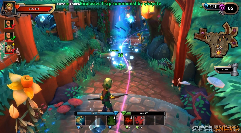 Gameplay - Dungeon Defenders II