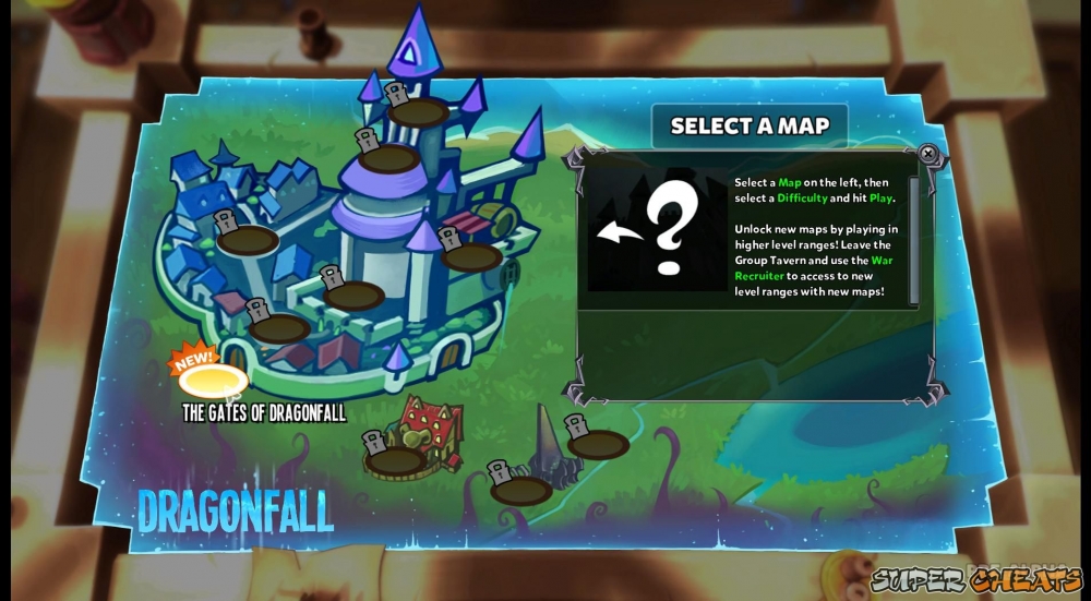 Dragonfall Map Directory - Dungeon Defenders II
