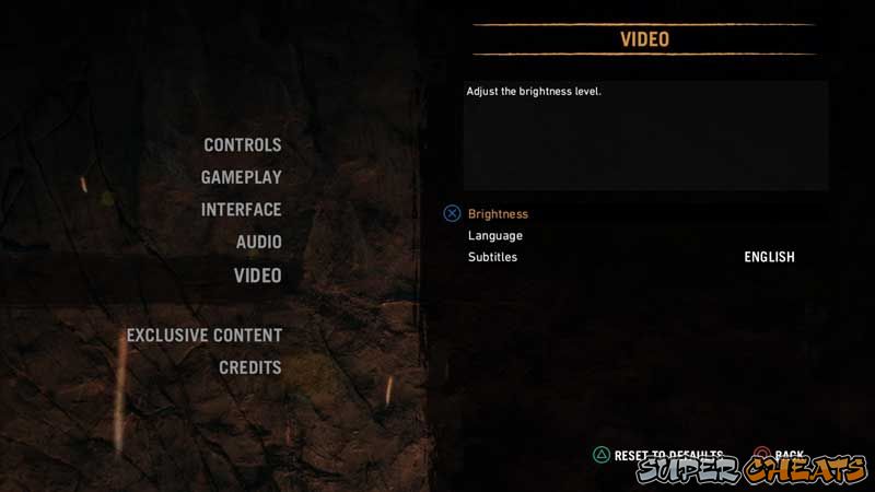 Settings Far Cry Primal
