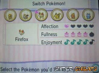 Pokemon-Amie - Pokemon X