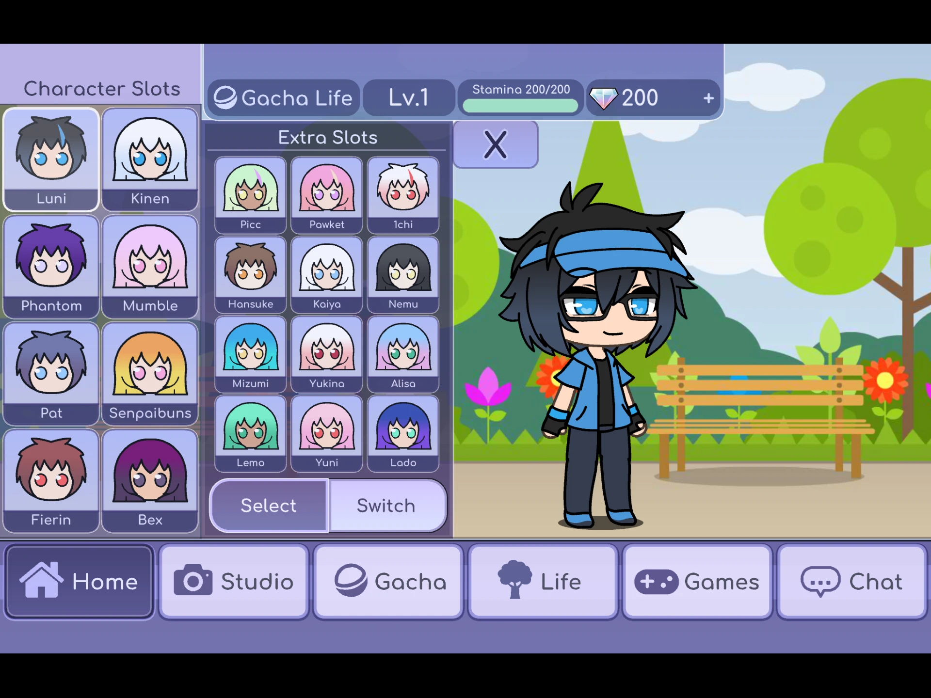 Creating a Character - Gacha Life