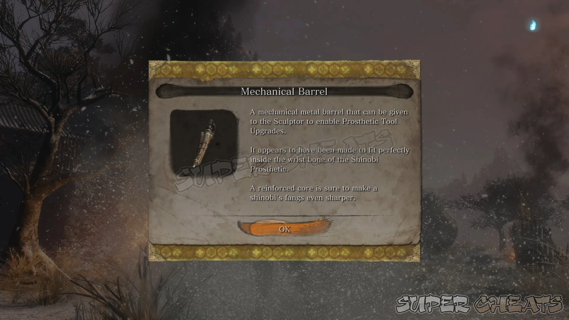 How can I upgrade my prosthetic tools? - Sekiro: Shadows Die Twice