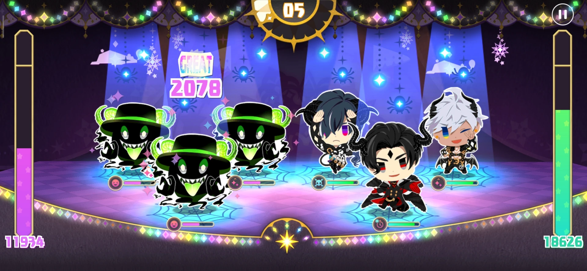 Dance Battle Guide - Obey Me! Shall we date? Anime Story, RPG Card Game