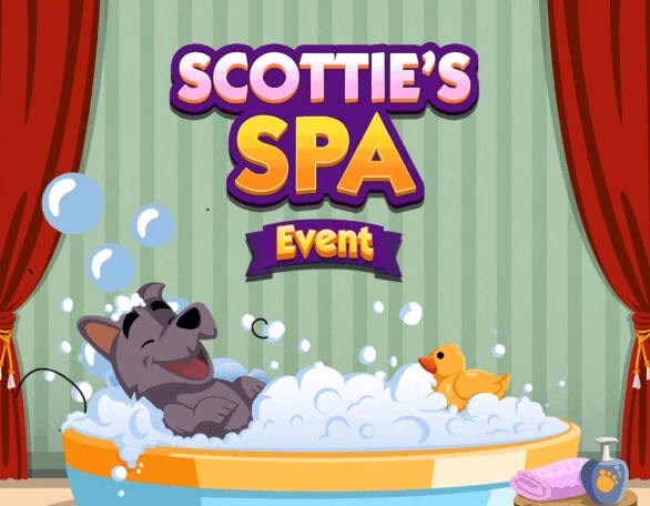 Scotties Spa Milestones and Rewards - Monopoly GO!