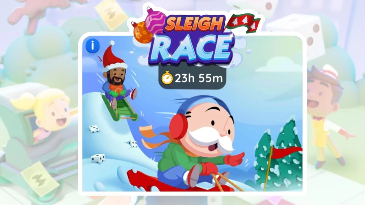 Sleigh Race Tournament Rewards and Milestones - Monopoly GO!