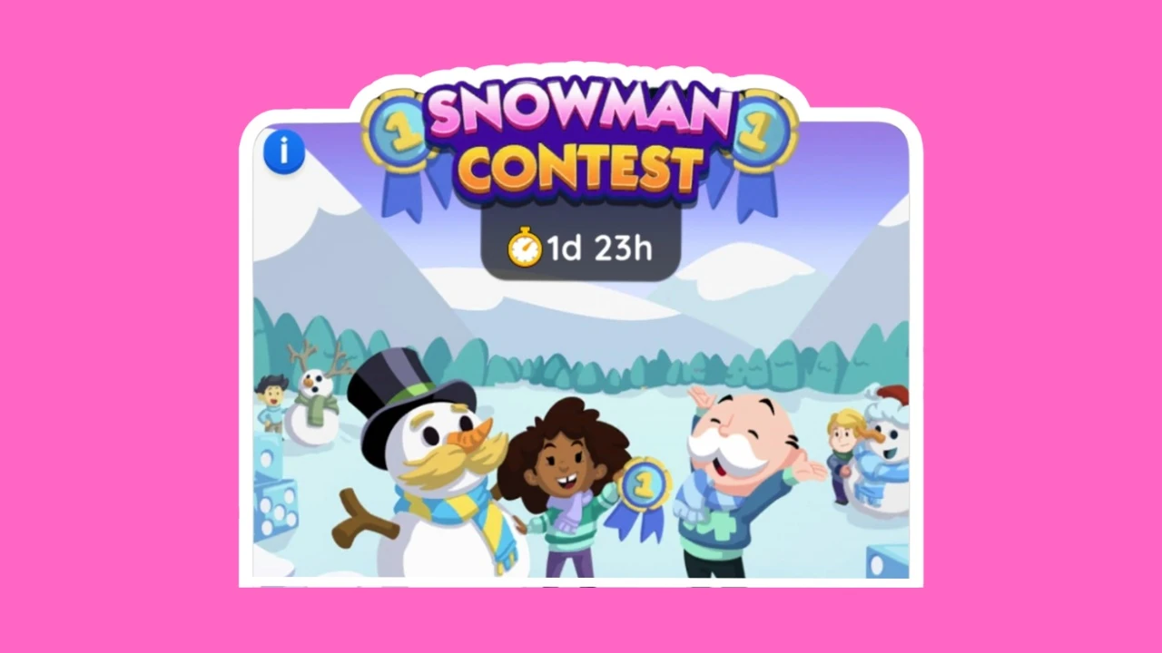 Snowman Contest Tournament Milestones and Rewards in Monopoly Go ...