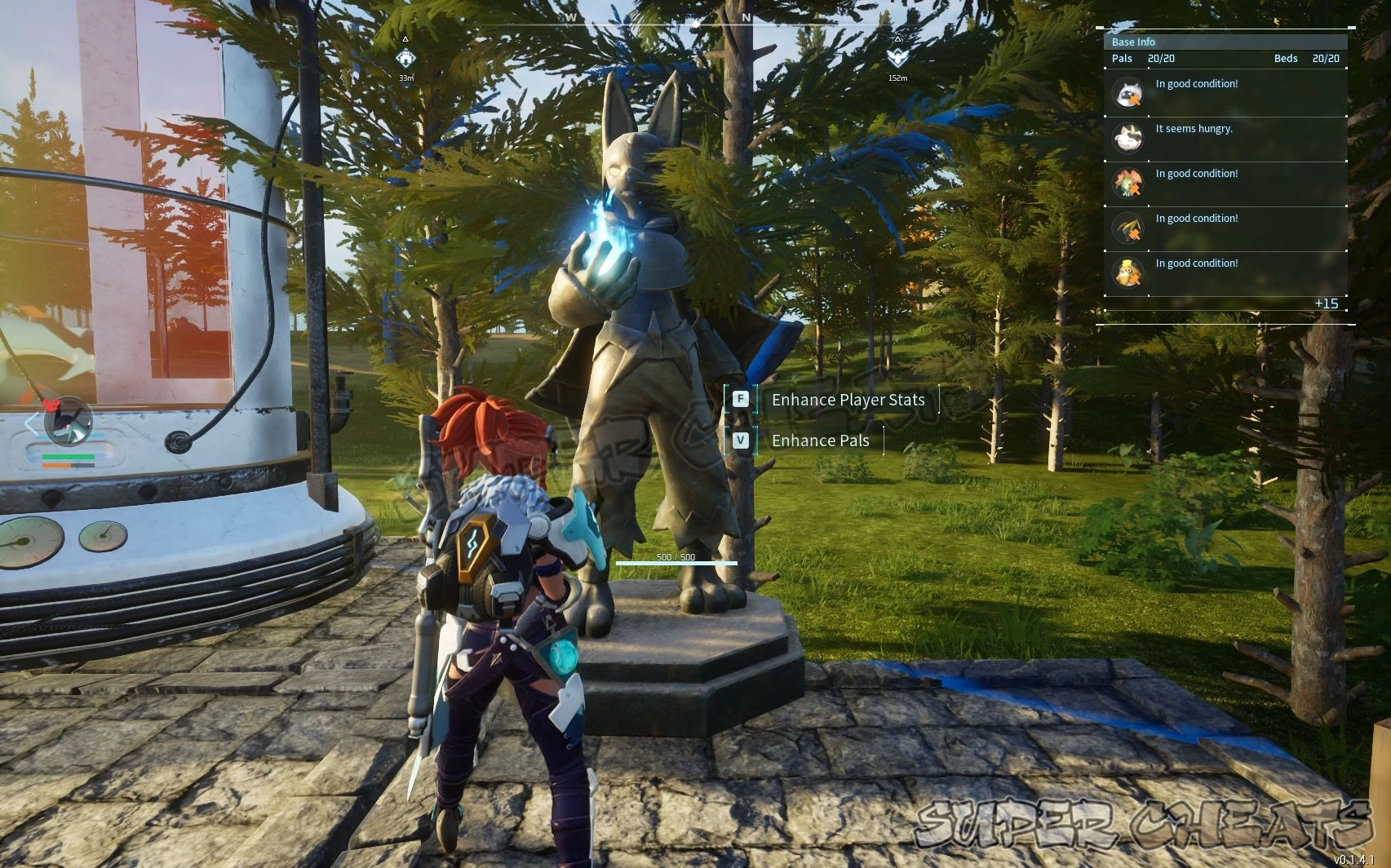 How to use the Statue of Power - Palworld