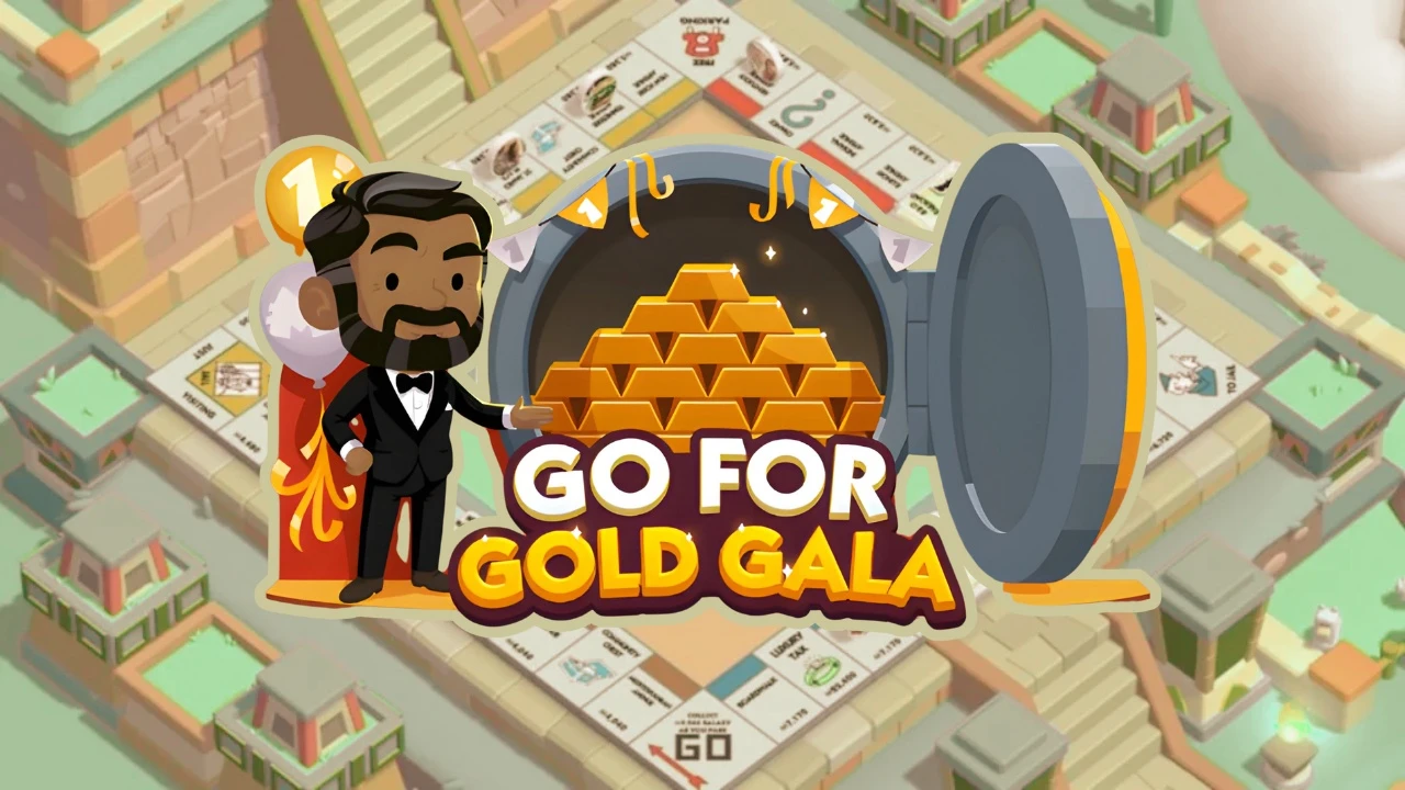 Go for Gold Gala milestones April 18th-21st