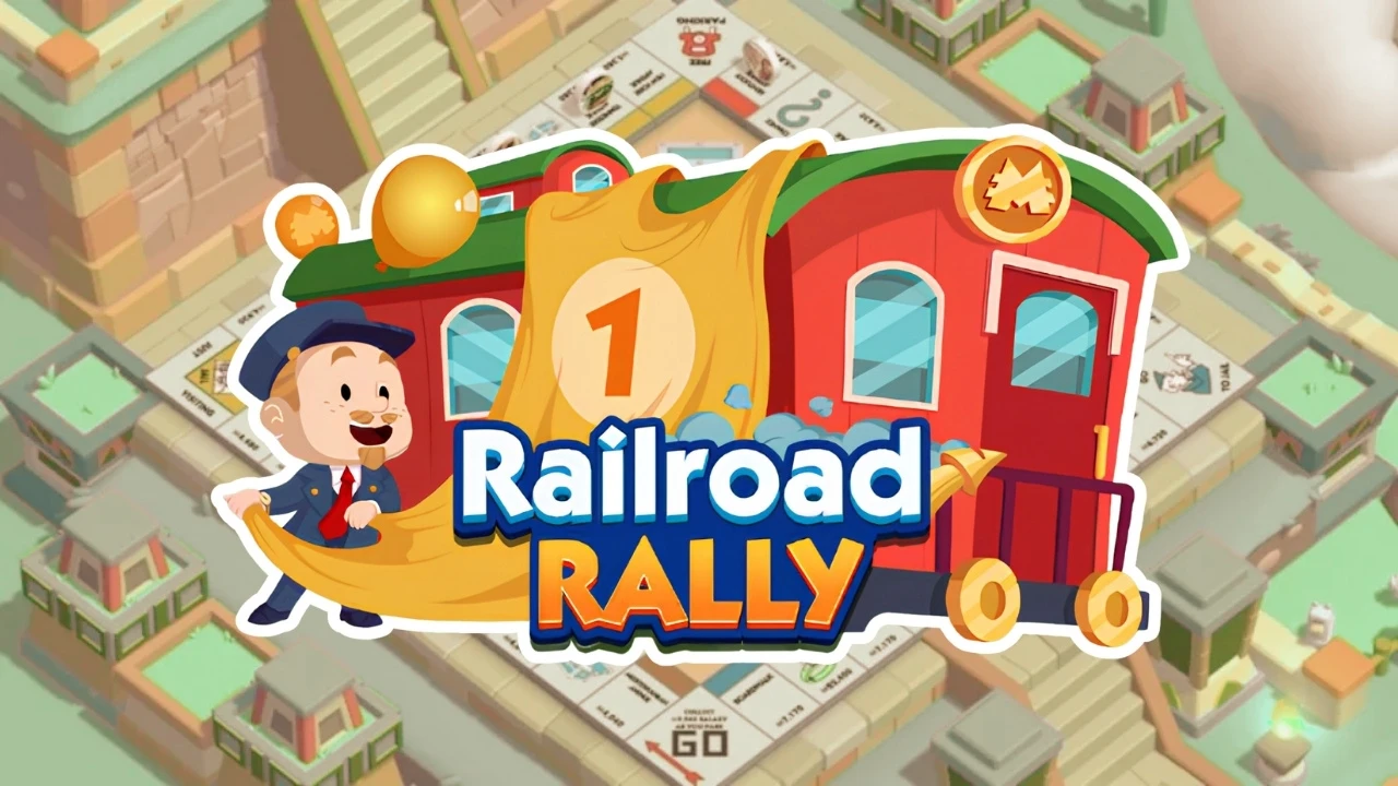 All Railroad Rally milestones April 26th-28th - Monopoly GO!