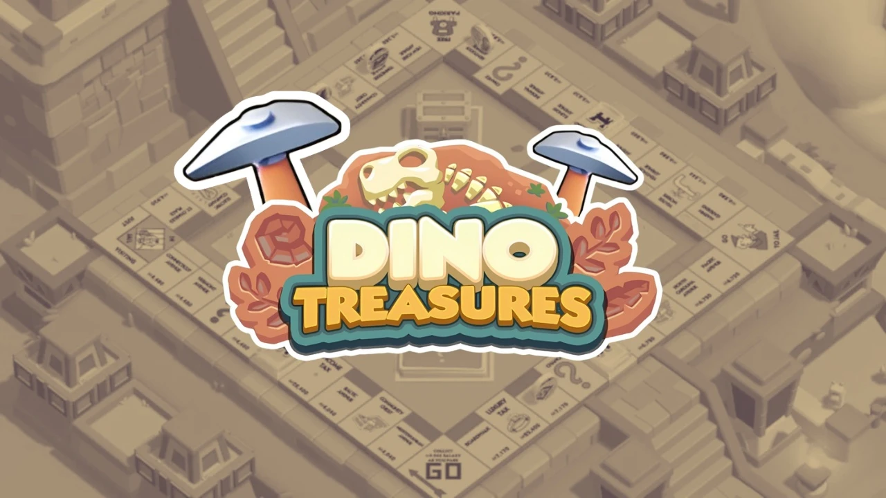 Dino Treasures milestones and how to get more pickaxes - Monopoly GO!
