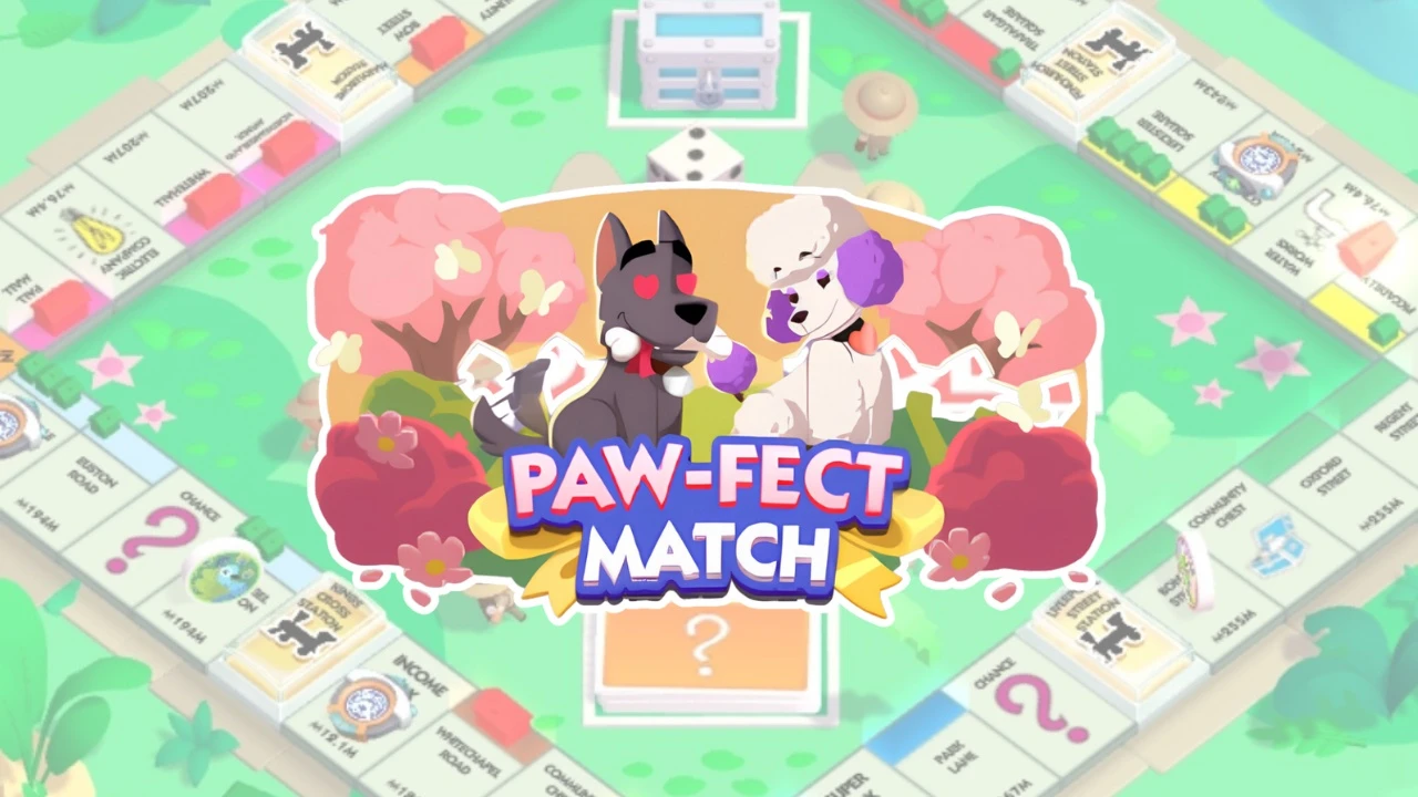 Monopoly Go Pawfect Match Rewards and Milestones Feb 11-13