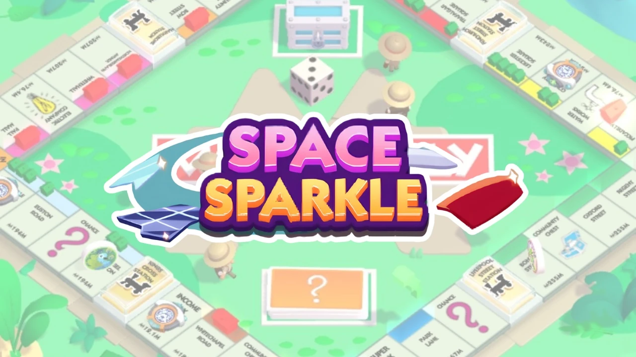 Monopoly Go Space Sparkle Rewards and Milestones June 24-25 - Monopoly GO!
