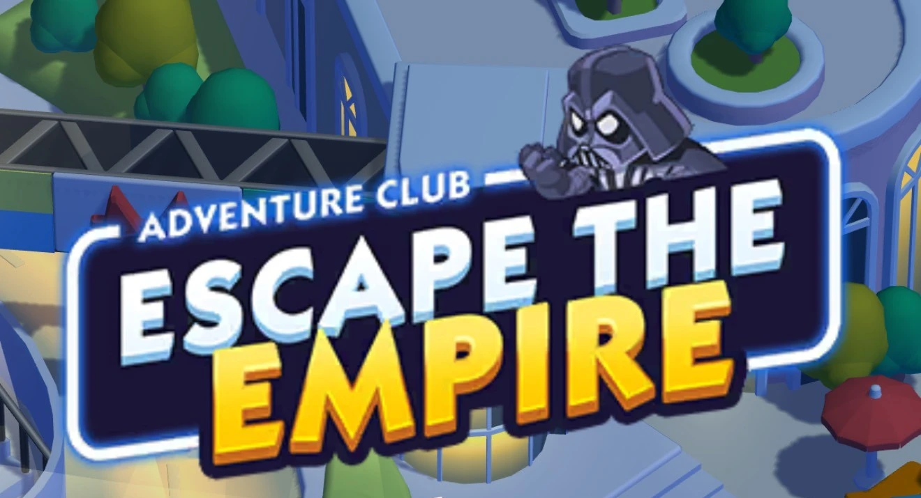 Monopoly Go Adventure Club Escape the Empire June 29 - July 2 ...