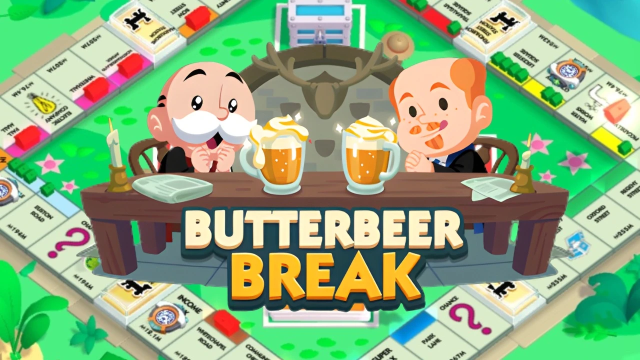 Monopoly Go Butterbeer Break Rewards and Milestones (Jan 7-9, 2026)