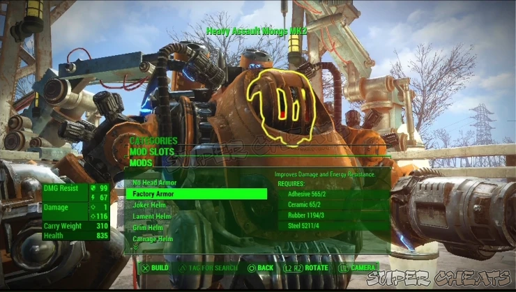 Sentry Factory Head - Fallout 4: Automatron