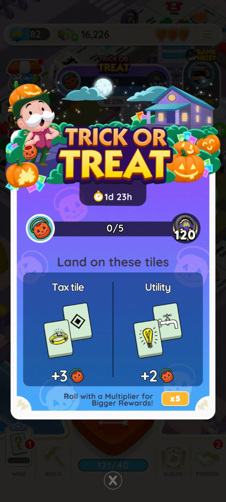 All Trick or Treat Rewards, Tasks and Milestones Listed - Monopoly GO!