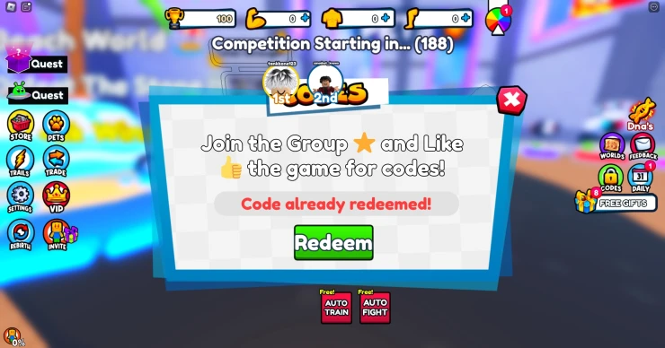 Roblox Bodybuilder Simulator Codes for Wins and Items