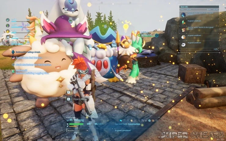 Palworld Work Suitability, Jobs and Boosters Explained - Palworld