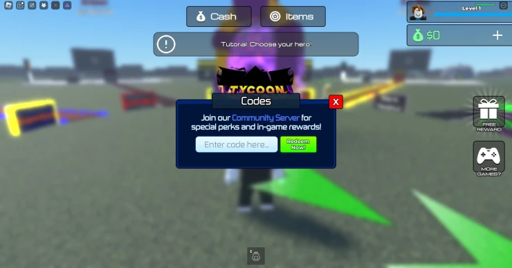 Roblox Super Hero Tycoon Tips and Code to get Free Cash and Bombs