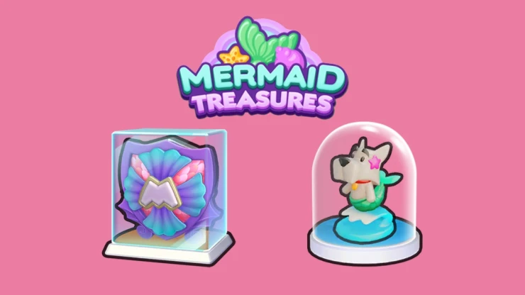 Mermaid Treasures milestones and how to get more pickaxes - Monopoly GO!