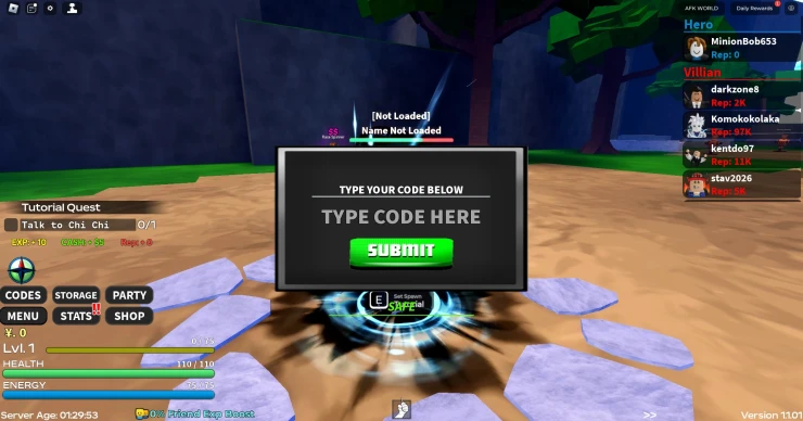 Roblox Anime Quest Codes - Get Free XP and Cash