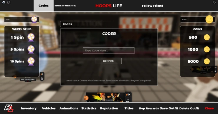 Roblox Hoops Life Basketball Codes - Get Free Chance Crates