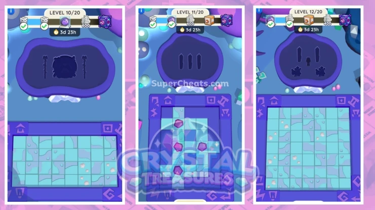 Crystal Treasures milestones and how to get more pickaxes - Monopoly GO!