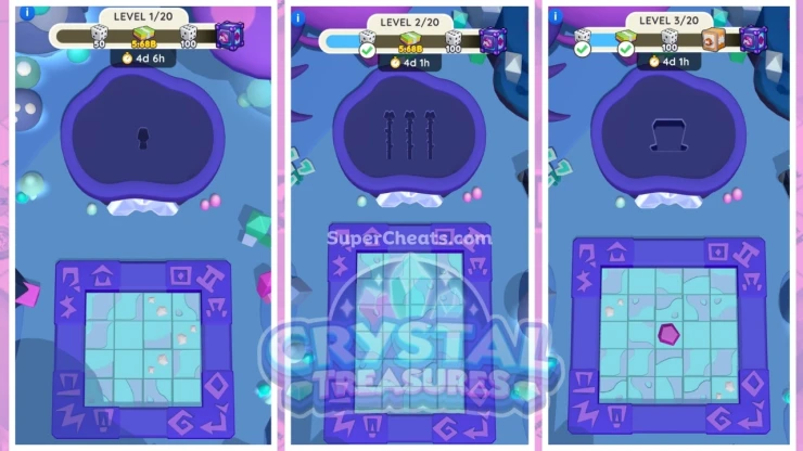 Crystal Treasures milestones and how to get more pickaxes - Monopoly GO!