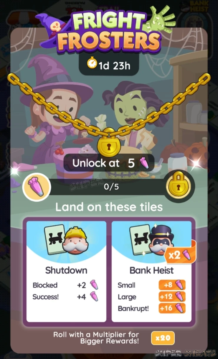 Monopoly Go All Monster Munch rewards Oct 25th-Oct 26th - Monopoly GO!