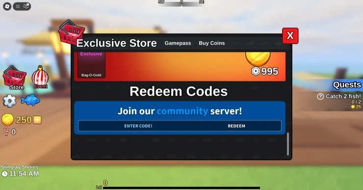 Roblox Fish It Codes - Get Free Potions and Baits