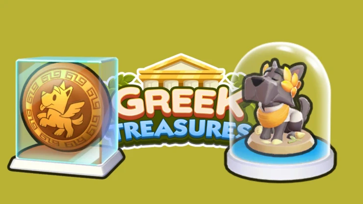 Greek Treasures Milestones and How to Get more Pickaxes - Monopoly GO!