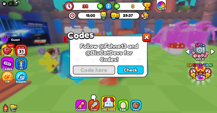 Roblox Train For UGC Codes - Get Free Wheel Spins and Points